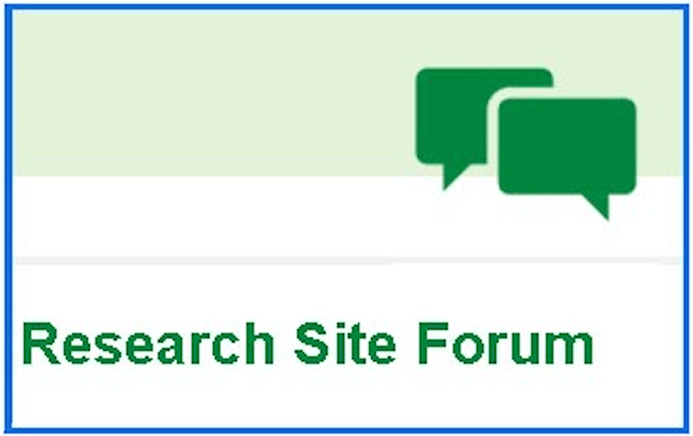 August 25, 2023: Monthly Coordination Forums for Research Sites Set Up ...
